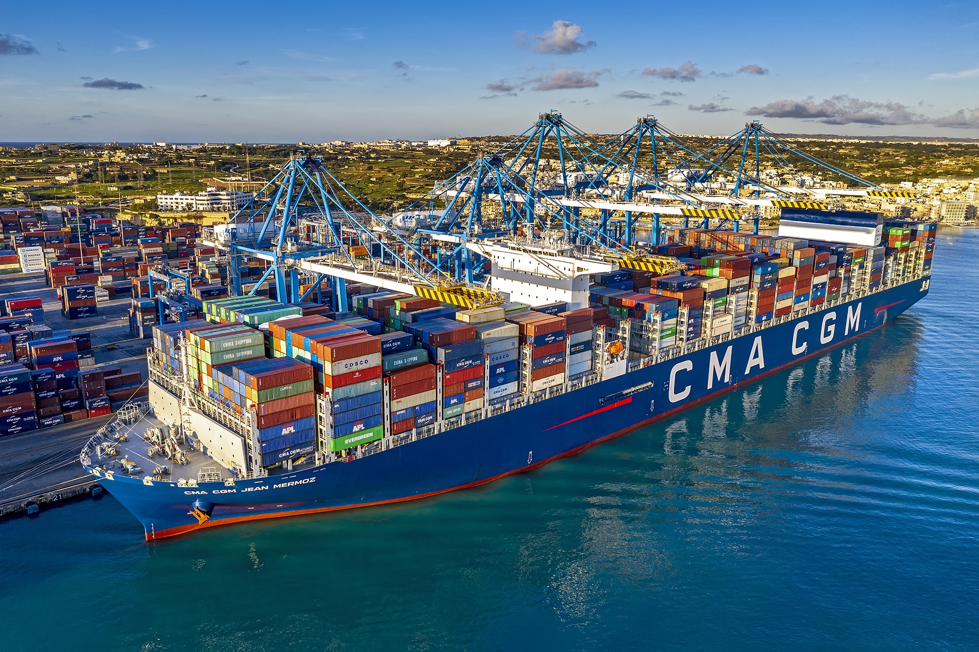 Josanne Cassar | CMA CGM Jean Mermoz largest-ever vessel to enter Freeport