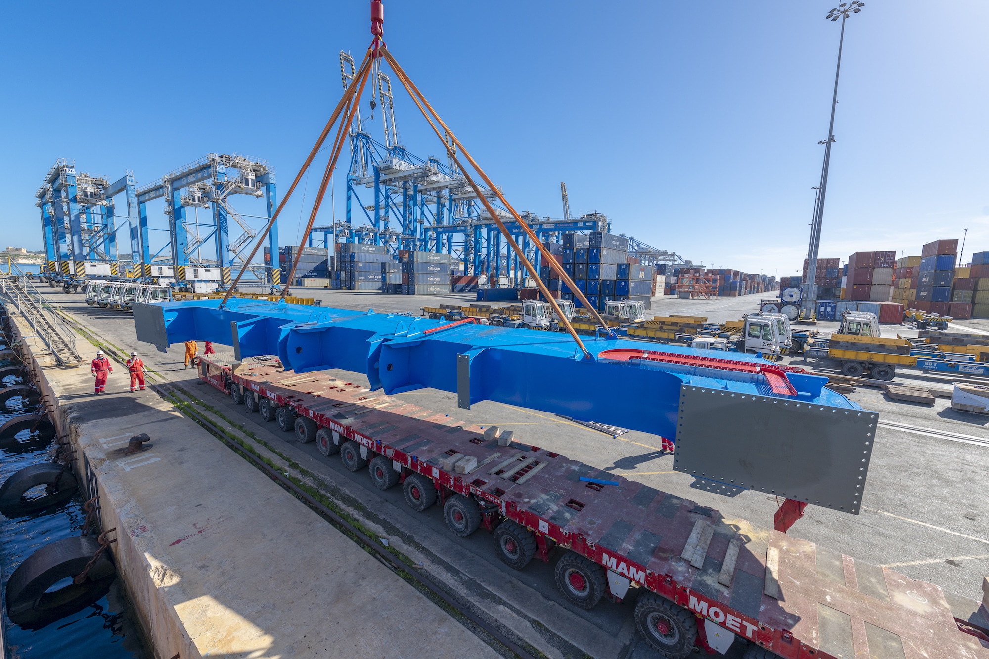 Josanne Cassar | Freeport selected for prestigious super container ship ...